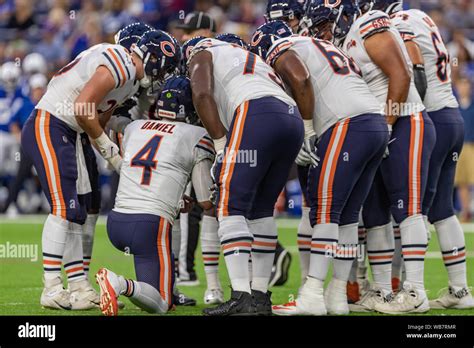 Indianapolis Indiana Usa 24th Aug 2019 Chicago Bears Quarterback