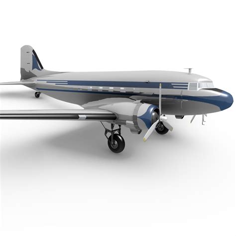 Dc 3 3d Model 23 Obj Fbx Dae C4d Free3d