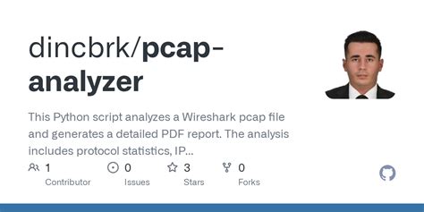 Github Dincbrkpcap Analyzer This Python Script Analyzes A Wireshark Pcap File And Generates
