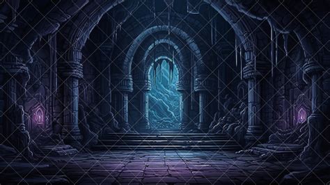 Background Pixel Cave 1