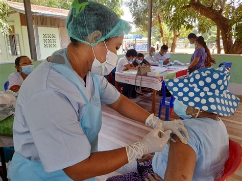 ဝေါမြို့တွင် ကိုဗစ် ၁၉ ရောဂါကာကွယ်ဆေး ဒုတိယအကြိမ် ဆက်လက်ထိုးနှံ