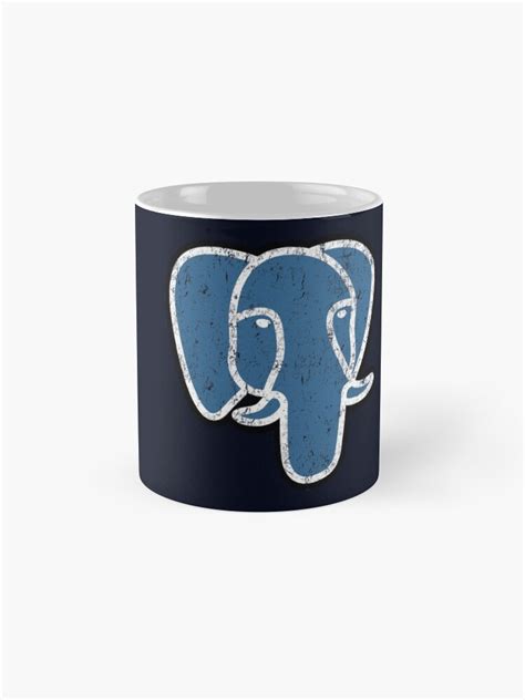Áo Thun It Vintage Postgresql Logo