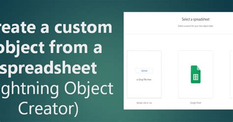 Amit Salesforce Salesforce Tutorial Create Object From Spreadsheet