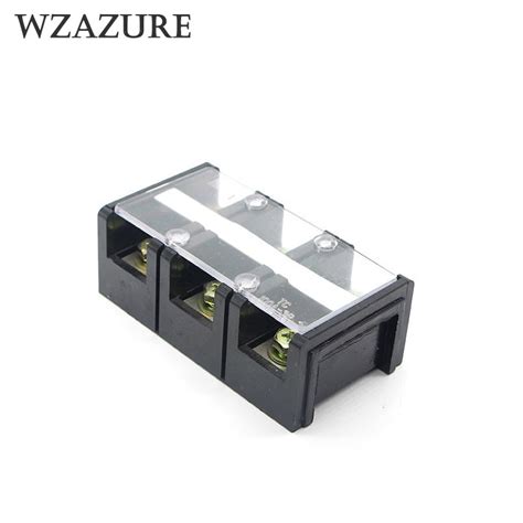 Tc PCB Barrier Strip Fixed Type Terminal Blocks Screw Mounted DIN Rail 2 5mm Splitter Connector