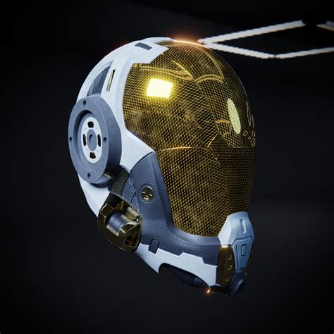 Sexy Sci Fi Astronaut Helmet