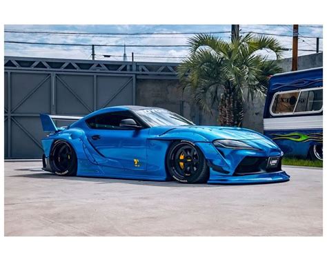 Liberty Walk V1v2 Widebody Kit Hood For Toyota Supra A90 2020