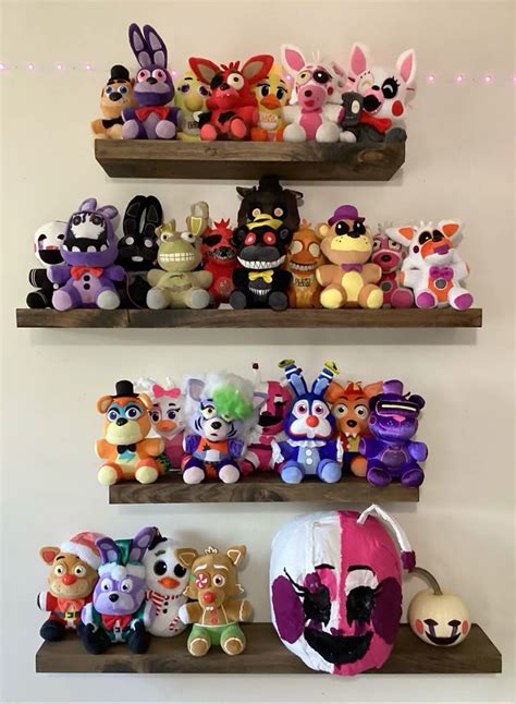 Got Some Shelves In 2024 All Fnaf Plushies Plushies Fnaf
