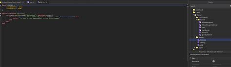 Cmdr Panel Creating Custom Commands Scripting Support Developer Forum Roblox