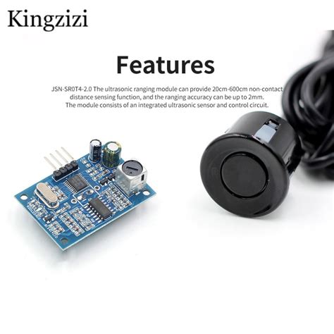Waterproof Ultrasonic Module Jsn Sr04t Water Proof Integrated Distance Measuring Transducer