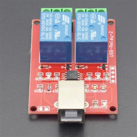 Channel V Relay Module USB Control Switch Computer Control Switch PC Intelligent Control