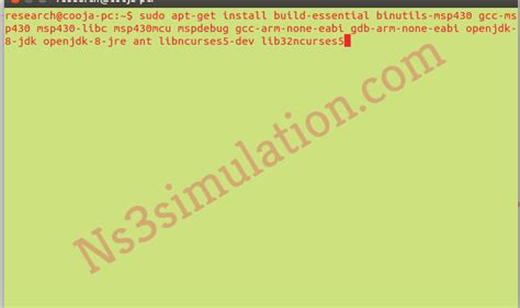 important phases to install contiki os in ubuntu