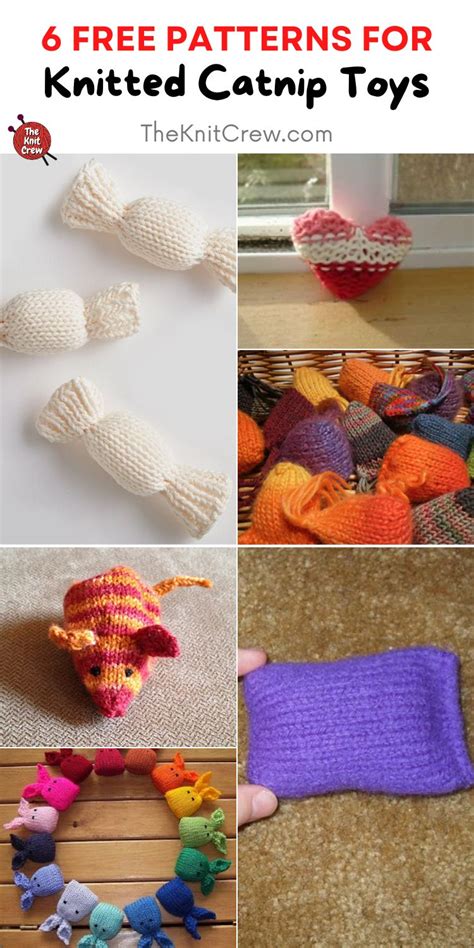 6 Free Cute Catnip Toy Knitting Patterns The Knit Crew