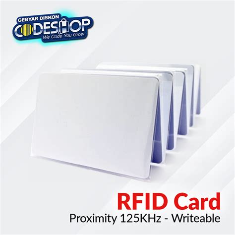 Jual Kartu Proximity Rfid 125khz Writeable Rewriteable Duplicate Clone Copy Shopee Indonesia
