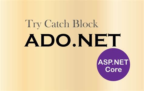 How To Do Adonet Sqltransaction With Try Catch Block