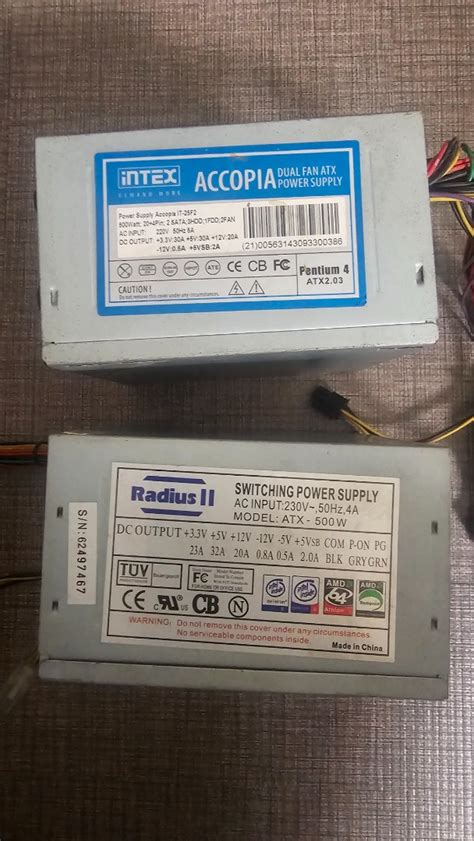 Psu Various Psu Items 500w And 750w Updated Computers And Tech