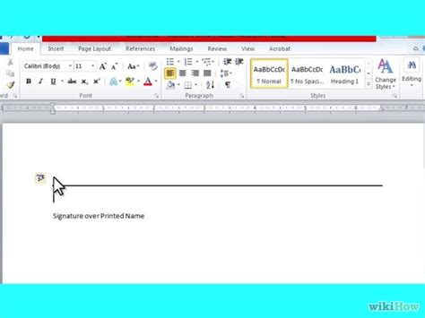 How To Insert A Line In Word Steps With Pictures WikiHow