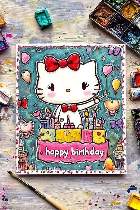 25 Happy Birthday Drawing On Canvas Ideas Youll Love To Try