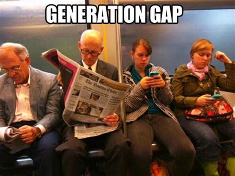 Differences Between Generations…