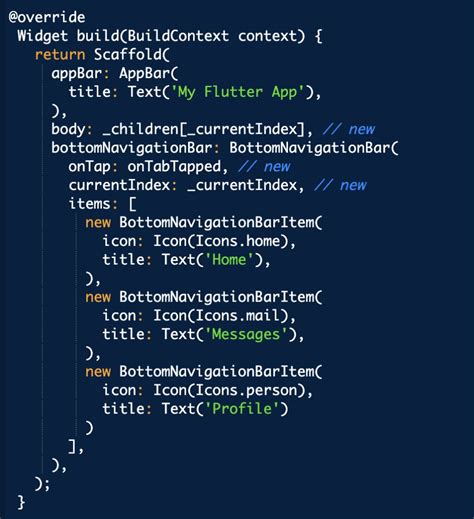 How To Use Flutter To Build An App With Bottom Navigation Bar