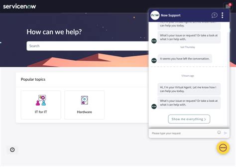 Customize The Virtual Agent Chat Button In Service Portal ServiceNow Guru