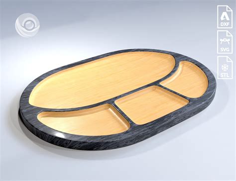 Large Wooden Tray Files For Cnc Router Instant Download Etsy