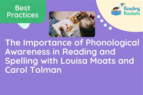 Soundtown The Importance Of Phonological Awareness In Reading And