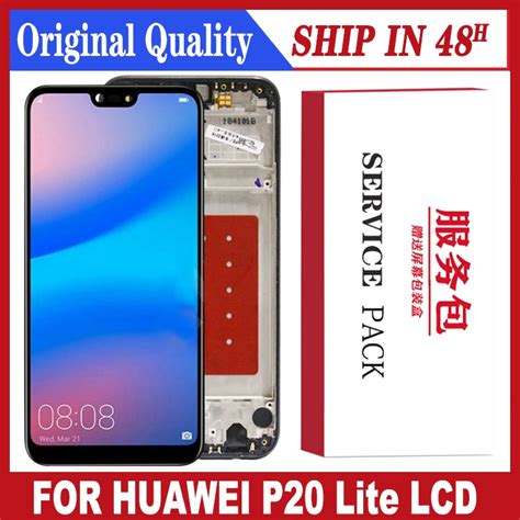 Original LCD For Huawei P Lite Nova E LCD Display Touch Screen Digitizer Assembly ANE