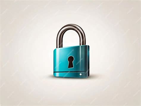 Premium Photo Security Shield Lock Icon On White Background 3d Render Concept For Protection