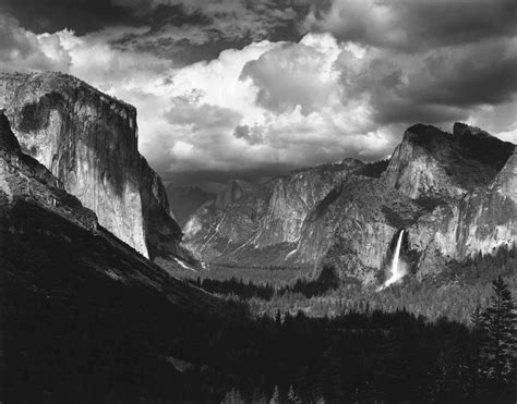 Ansel Adams 1902 1984 Thunderstorm Yosemite Valley 1945 Christies