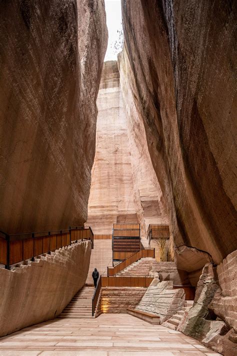 Dnadesign And Architecture Transforms Chinese Quarries Into Cultural