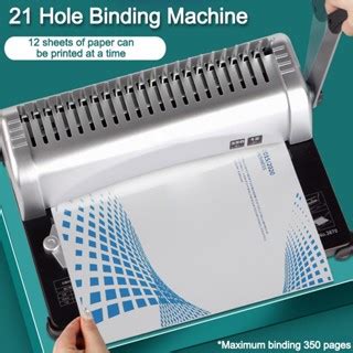 Ring Comb Binding Machine A A Size Binding Machine Office Hole Comb Binding Machine