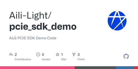 Github Aili Lightpciesdkdemo Alg Pcie Sdk Demo Code