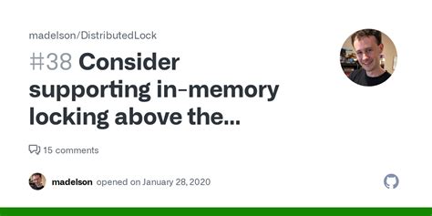 consider supporting in memory locking above the distributed layer composite locking · issue
