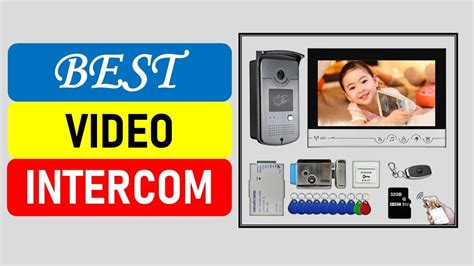 Top 10 Best Video Intercom 2025 Youtube