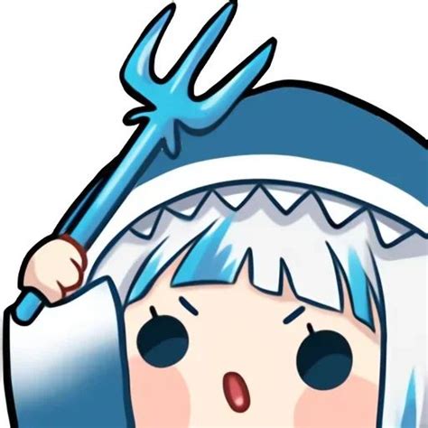 Gawr Gura Telegram Stickers Telegram Stickers Cute Anime Chibi