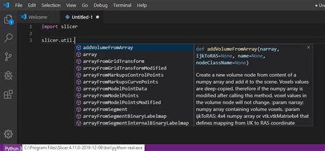 Developing Slicer Modules In Visual Studio Visual Studio Code Development D Slicer Community