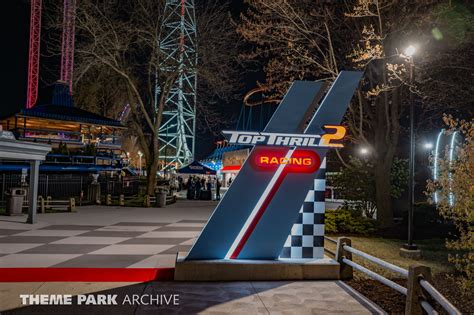 Top Thrill 2 World Premiere Theme Park Archive