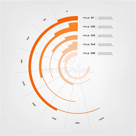 Sunburst Chart Color Infographics Step By Step In A Series Of Circle Element Of Chart Graph