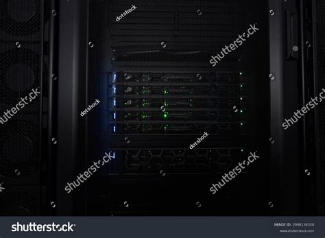 Data Center Multiple Rows Fully Operational Stock Photo 2098134328 Shutterstock