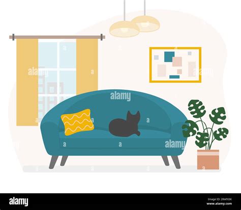 Big Living Room Cartoon