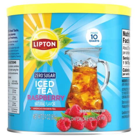 Lipton Zero Sugar Raspberry Iced Tea Smart And Final