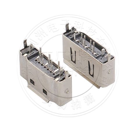 E Sata7p公座b型双排错位针180度直针dip脚定位片sata连接器接口 虎窝淘