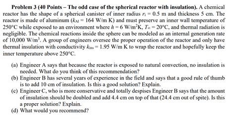 Problem 3 40 Points − The Odd Case Of The Spherical