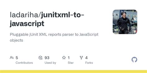 Github Ladarihajunitxml To Javascript Pluggable Junit Xml Reports Parser To Javascript Objects