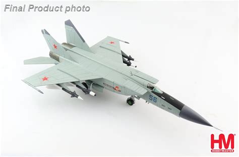 Hobby Master 1 72 Ussr Air Defence Army Mikoyan Mig 25 Foxbat Blue 56 Ha5608 Collectors