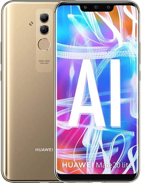 Renewed Huawei Mate Lite Dual Sim Mobile Phone Gb Ram Gb Storage Gold Buy