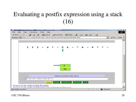 Ppt Infix Postfix And Stacks Powerpoint Presentation Free Download