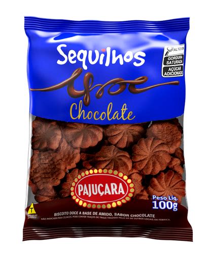 Sequilhos Sabor Chocolate Pajuçara