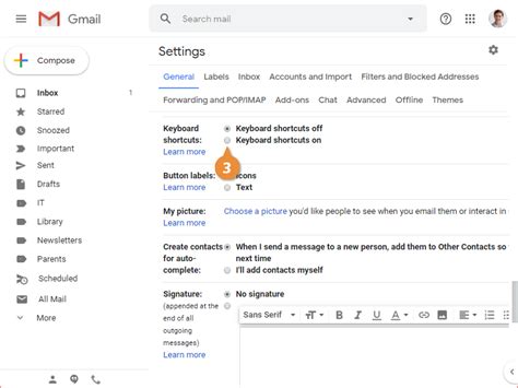 Enable Keyboard Shortcuts CustomGuide