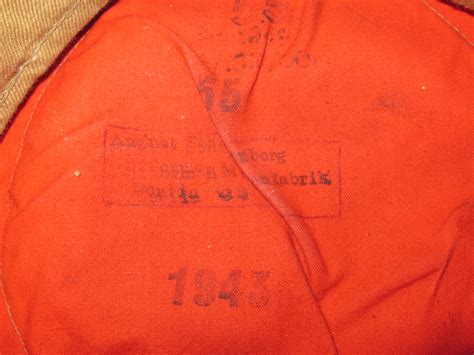 Third Reich Luftwaffe Herman Meyer Tropical Cap Item 100846